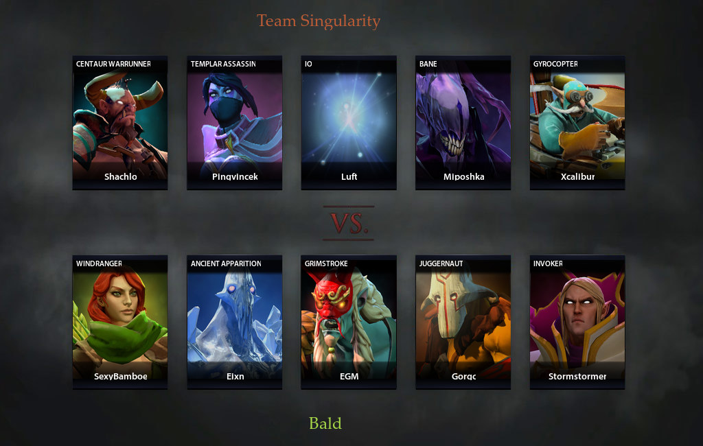 SNG vs Bald. Match 11.07.2019 on TI 2019 Dota 2