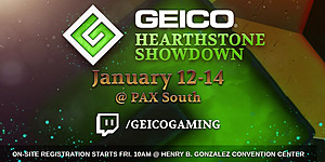 Турнир GEICO Hearthstone Showdown Hearthstone