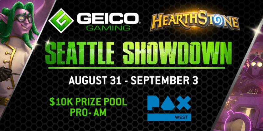 Playoff Geico Hearthstone Showdown PAX West Hearthstone